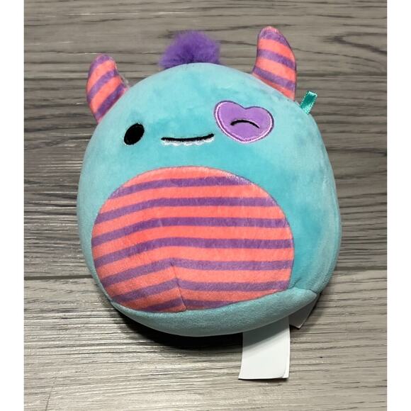 Squishmallows | Toys | Squishmallows Official Hug Mees Leon The Monster ...